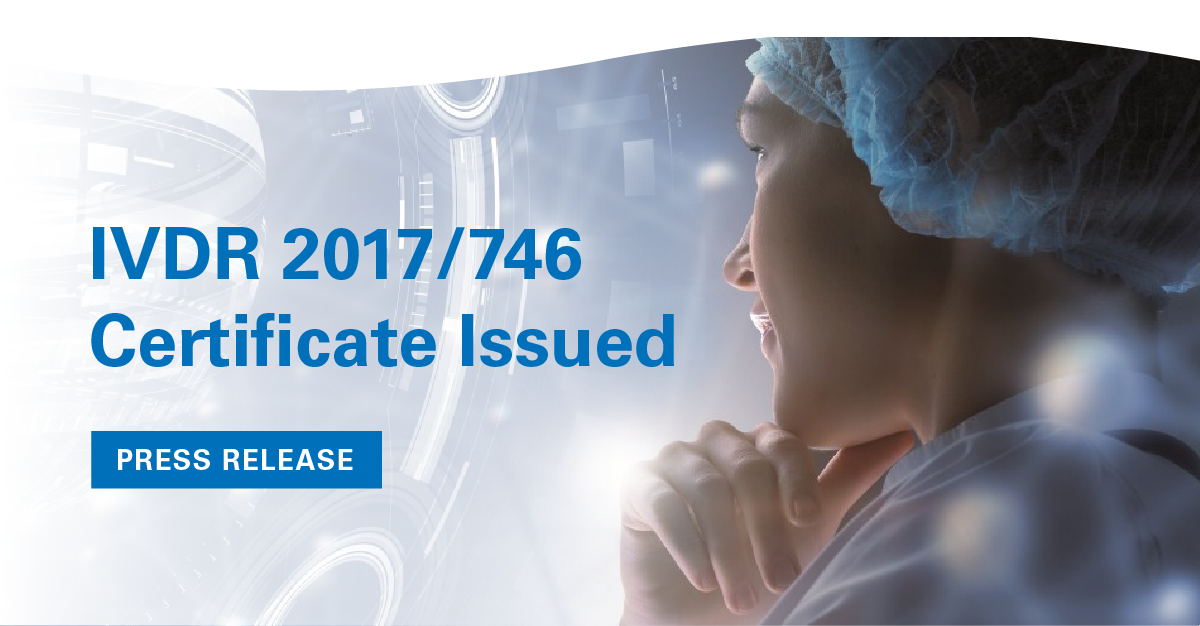 TÜV Rheinland - The Issuance of its First IVDR 2017/746 Certificate